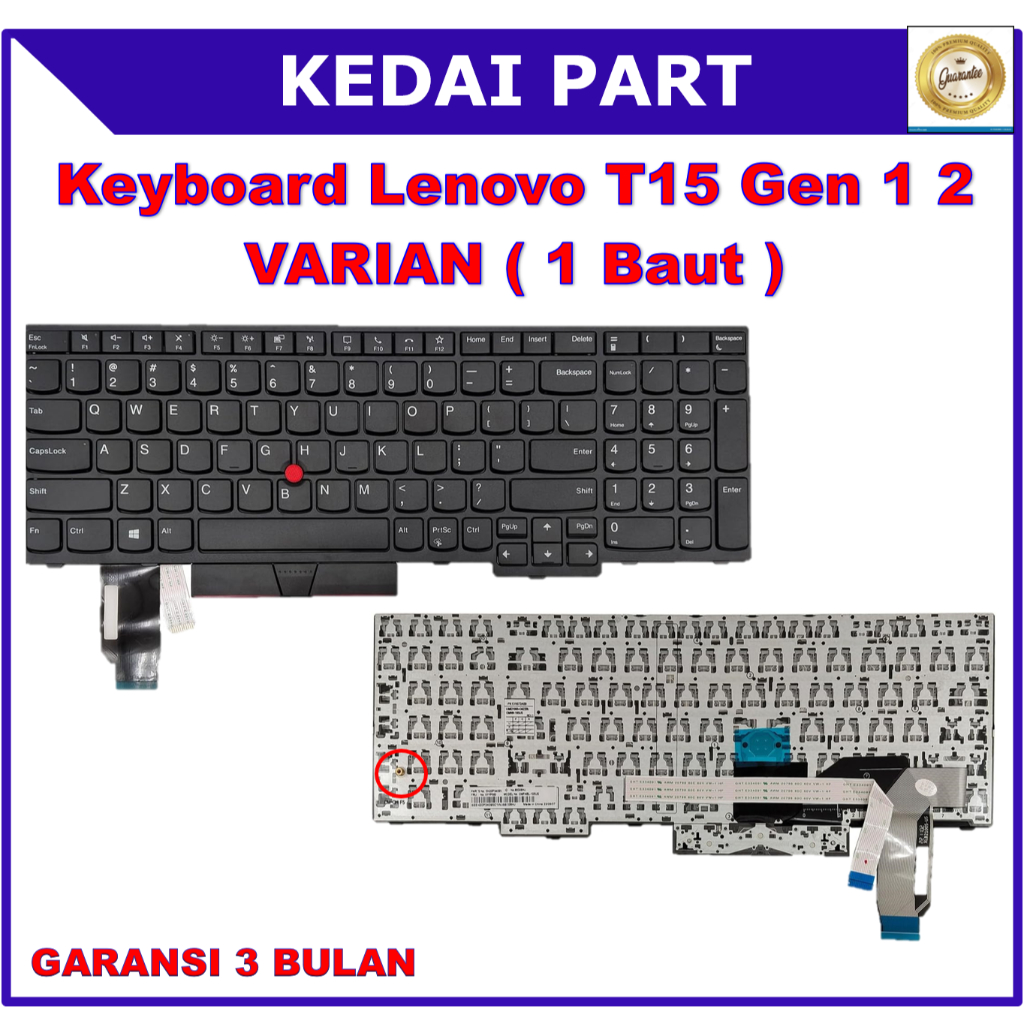 Lenovo ThinkPad T15 P15s Gen1 Gen2 20S6 20S7 20T4 20T5 Pointer Keyboard ...