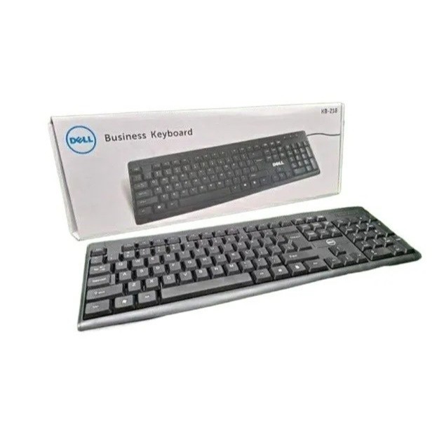 Dell KB-218 USB Keyboard Wired USB Cable OEM Desktop PC Bundle | Shopee ...