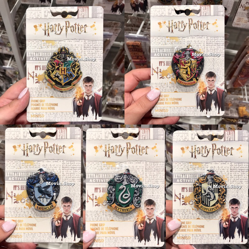 Miniso x Harry Potter Metal Phone Grip / Pop Socket | Shopee Malaysia
