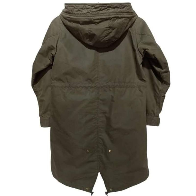 Ships army fishtail parka jacket size M | Shopee Malaysia