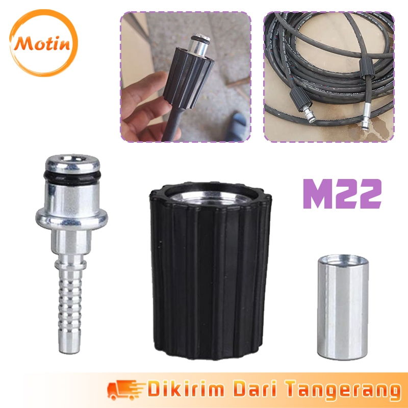 1 Set of M22 Jet Hose Nepel Fittings Inner Head Hose Nepel for Jet ...