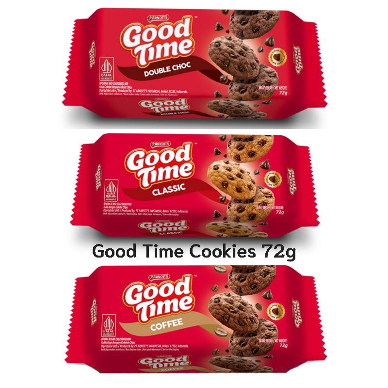 Good Time Double Choc Cookies 72g | Shopee Malaysia