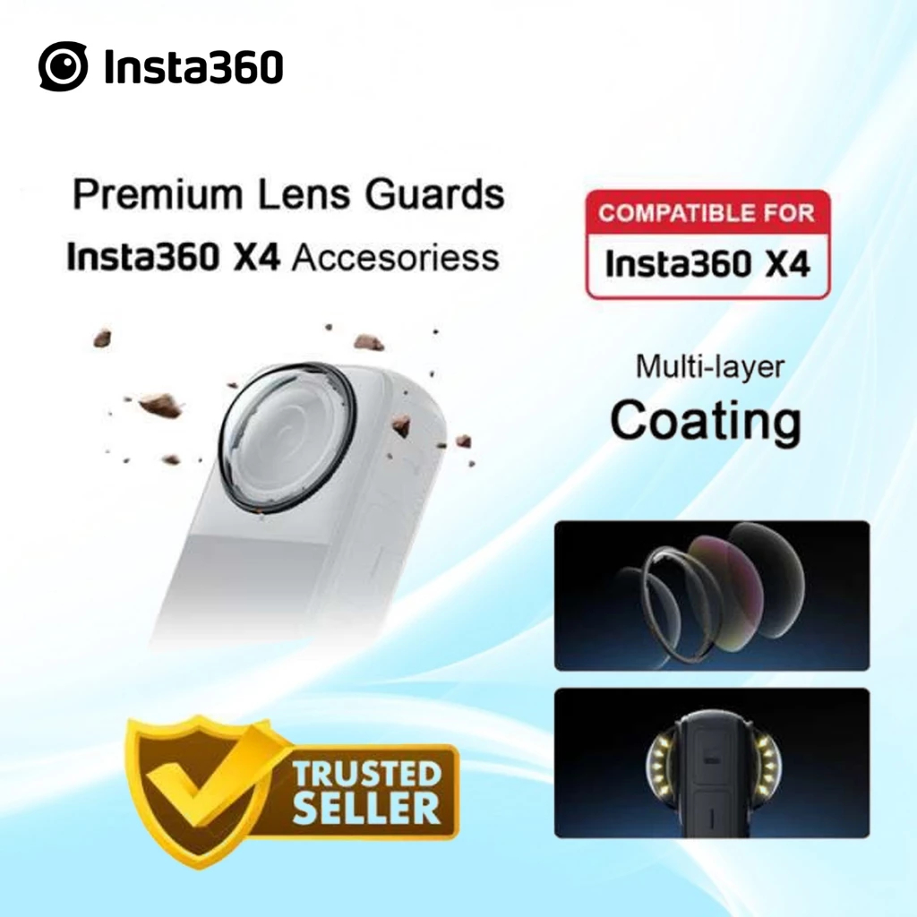Insta360 X4 Premium Lens Guard Set for Insta 360 ONE X4 Original ...