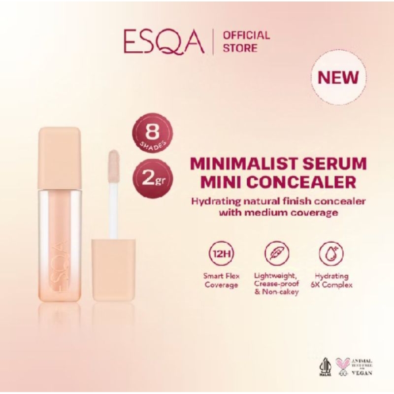 Esqa MINIMALIST SERUM CONCEALER (2gr) | Shopee Malaysia
