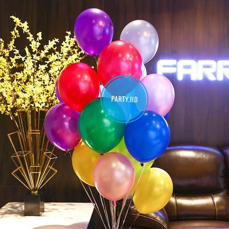 12 inch Metallic Balloons / Plain Balloons / Birthday Balloons ...