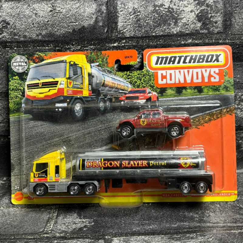 Matchbox Convoys MBC Cabover Tanker Badlander Original SNI | Shopee ...