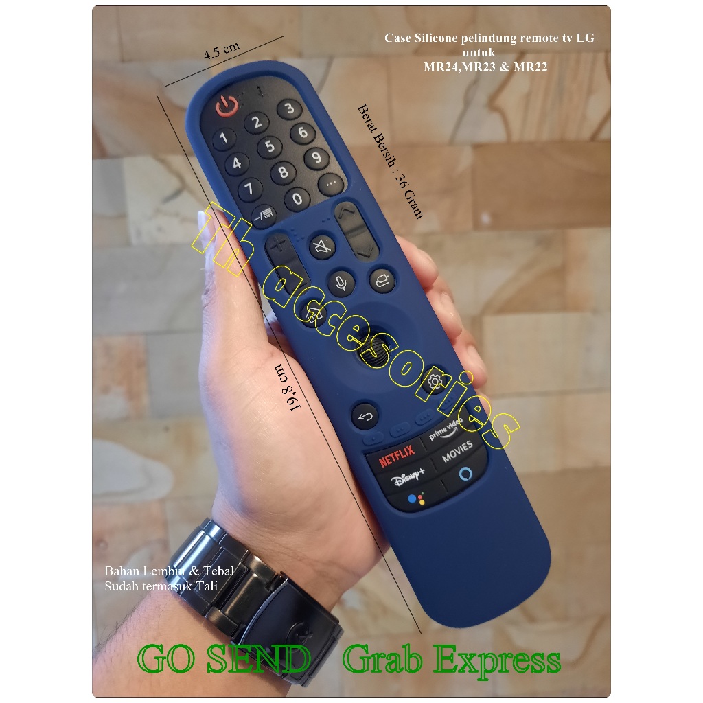 Protective silicone Case for LG Magic Remote MR24 / MR23 / MR22 tv Remote | Shopee Malaysia