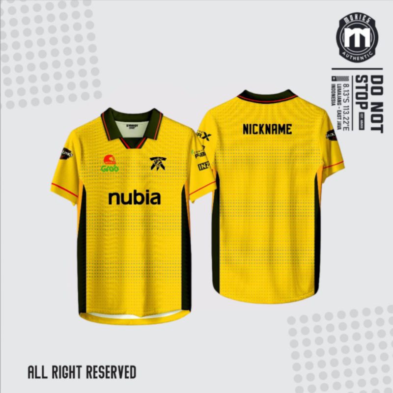 NEWEST 2024 FNATIC ONIC PH SPECIAL M6 JERSEY FREE REQ NICKNAME, LOGO ...