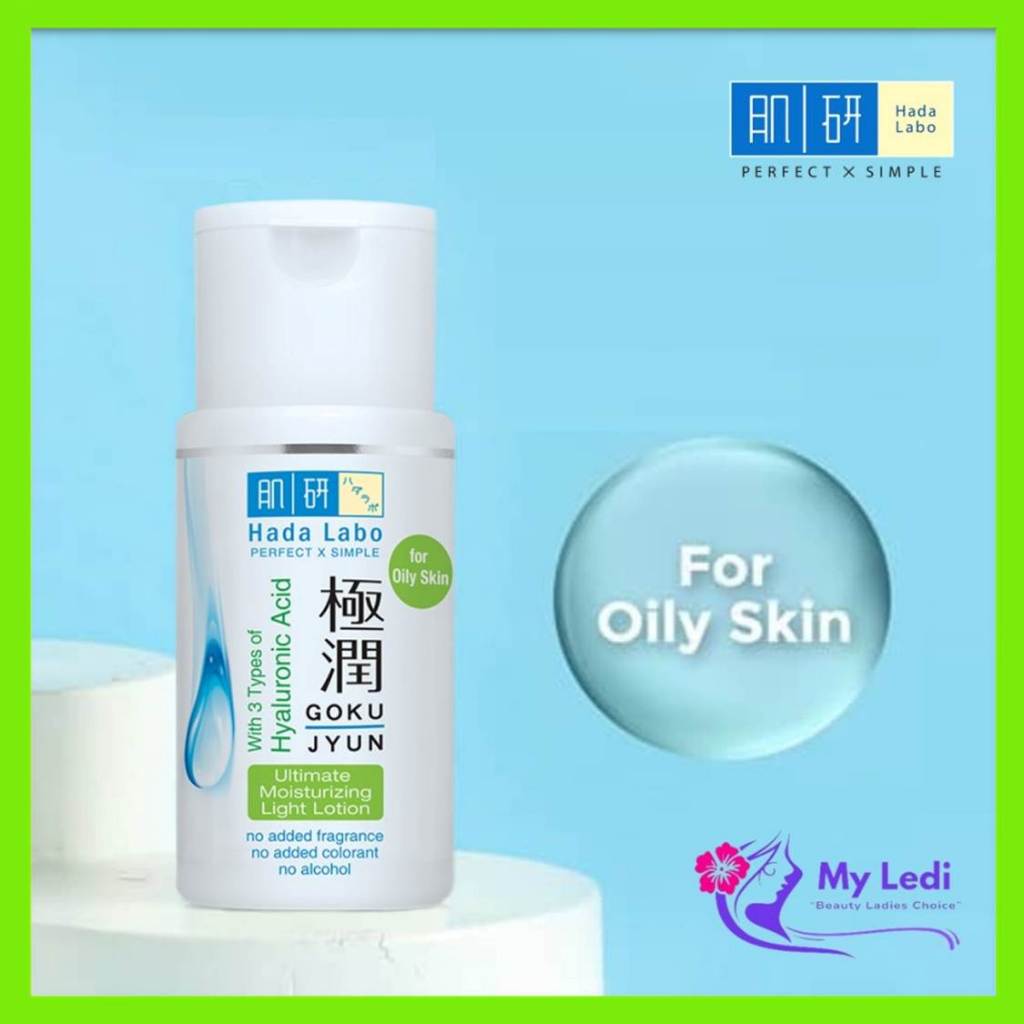 Hada Labo Gokujyun Moisturizing Light Lotion 100ml - Hadalabo Hydrating ...