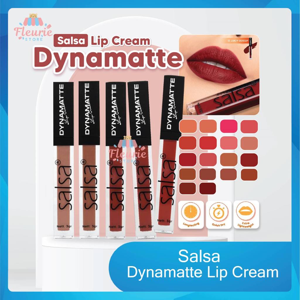 Salsa Dynamatte Lip Cream Lipcream | Shopee Malaysia