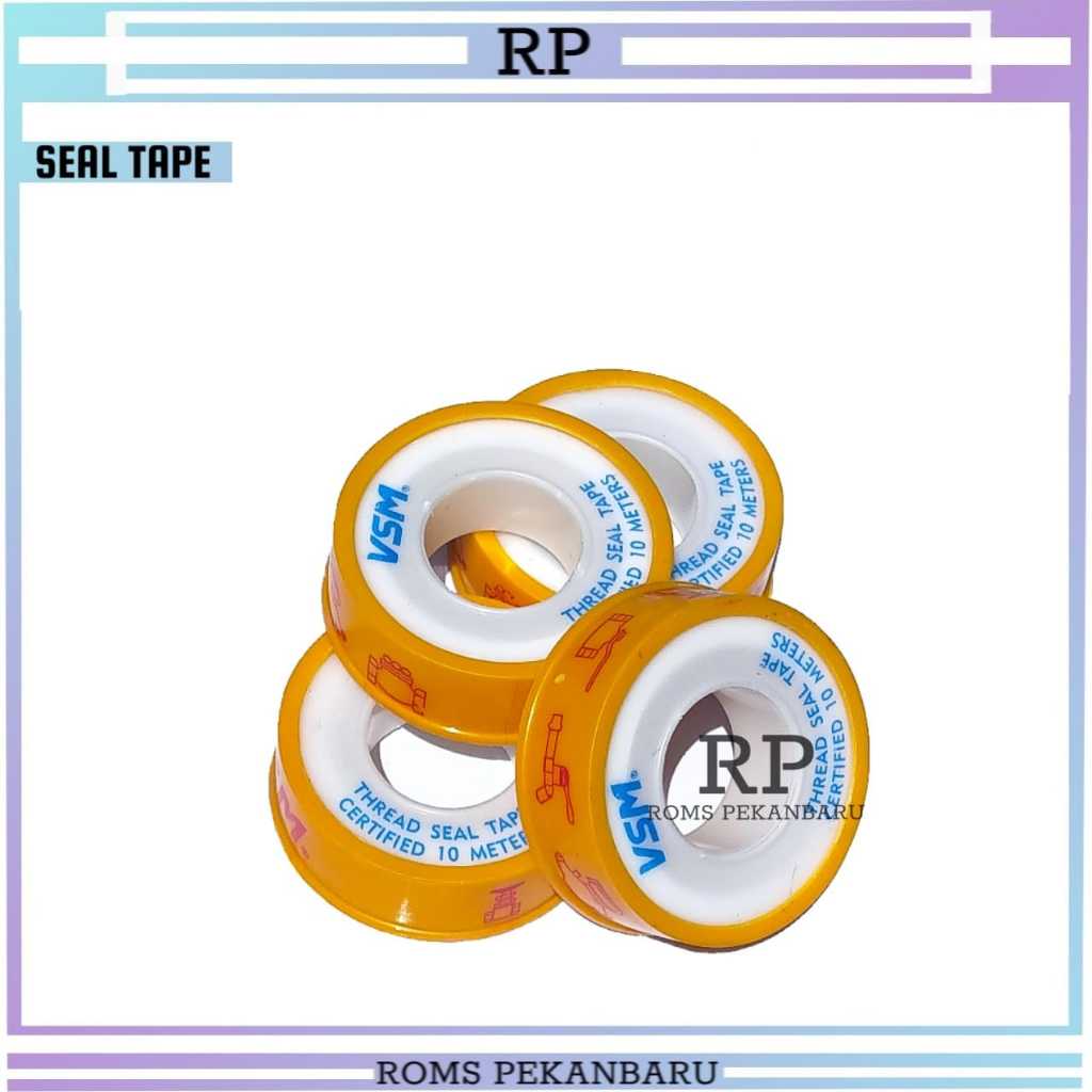 Seal TAPE VSM-SEALTAPE PIPE FAUCET-SOLATION WATER FAUCET | Shopee Malaysia