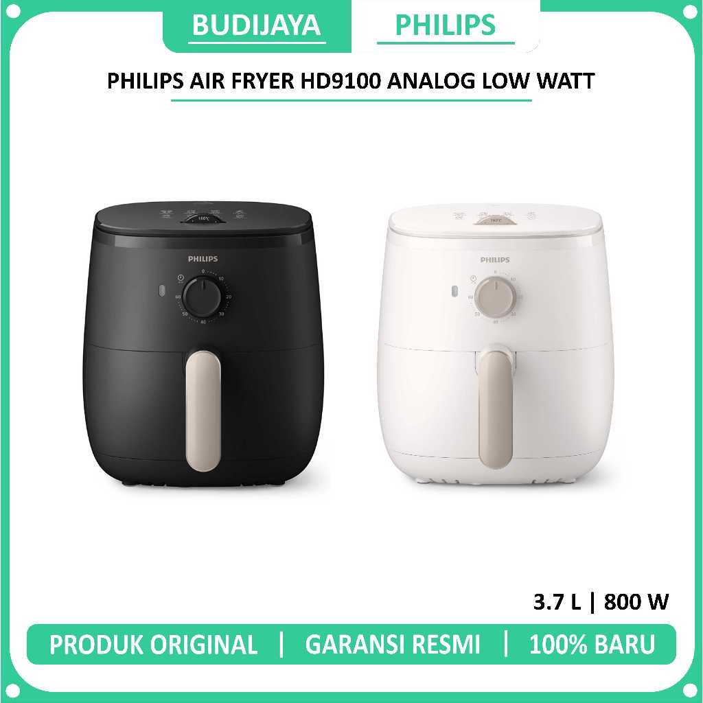 Philips Airfryer Low watt - 800 watt - HD9100 Analog - Multifunction ...
