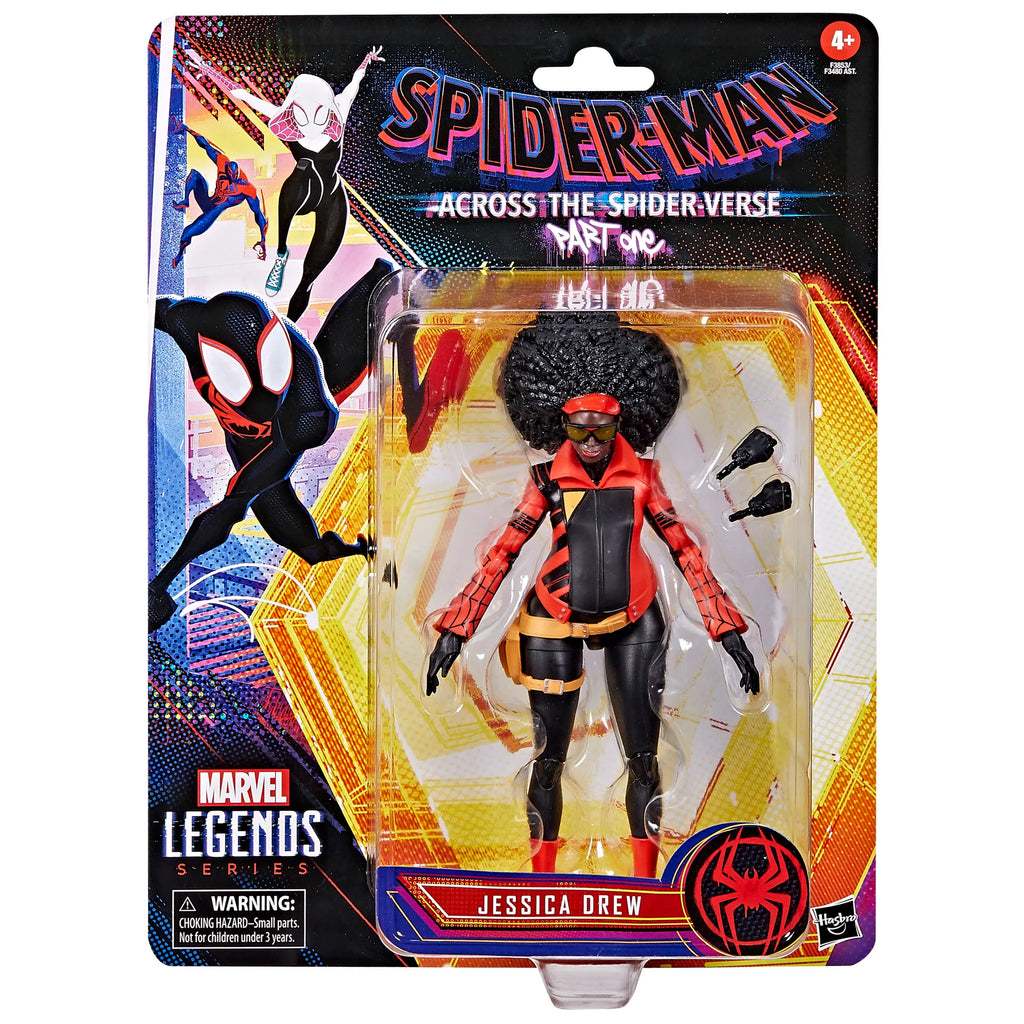 Marvel Legends Spider Man Across the Spider Verse Jessica Drew Action ...