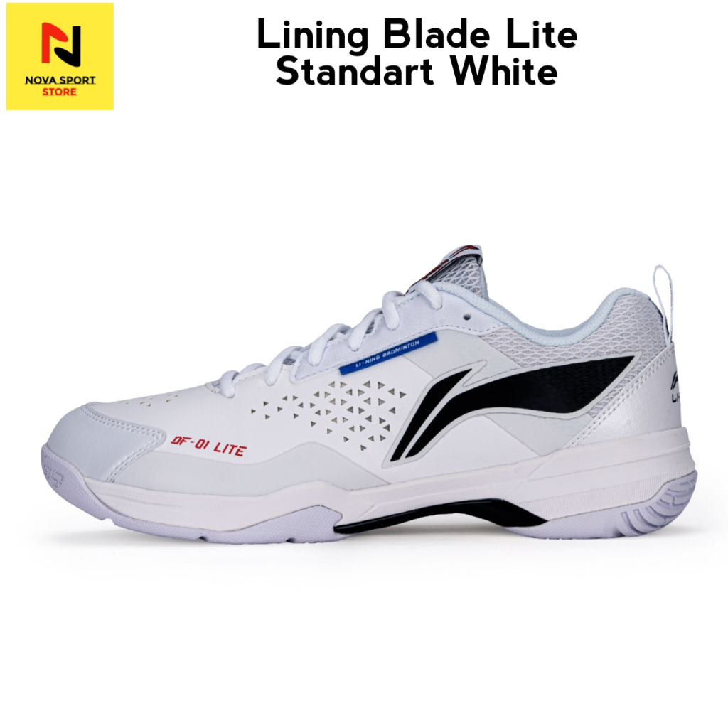 Lining Badminton Shoes Blade Lite Standard White | Shopee Malaysia