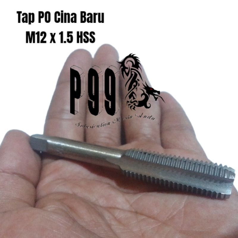 17 Bolt Thread Tap. M12 × 1.5 Hand Tap Tapping m12×1.5 HSS not yamawa ...