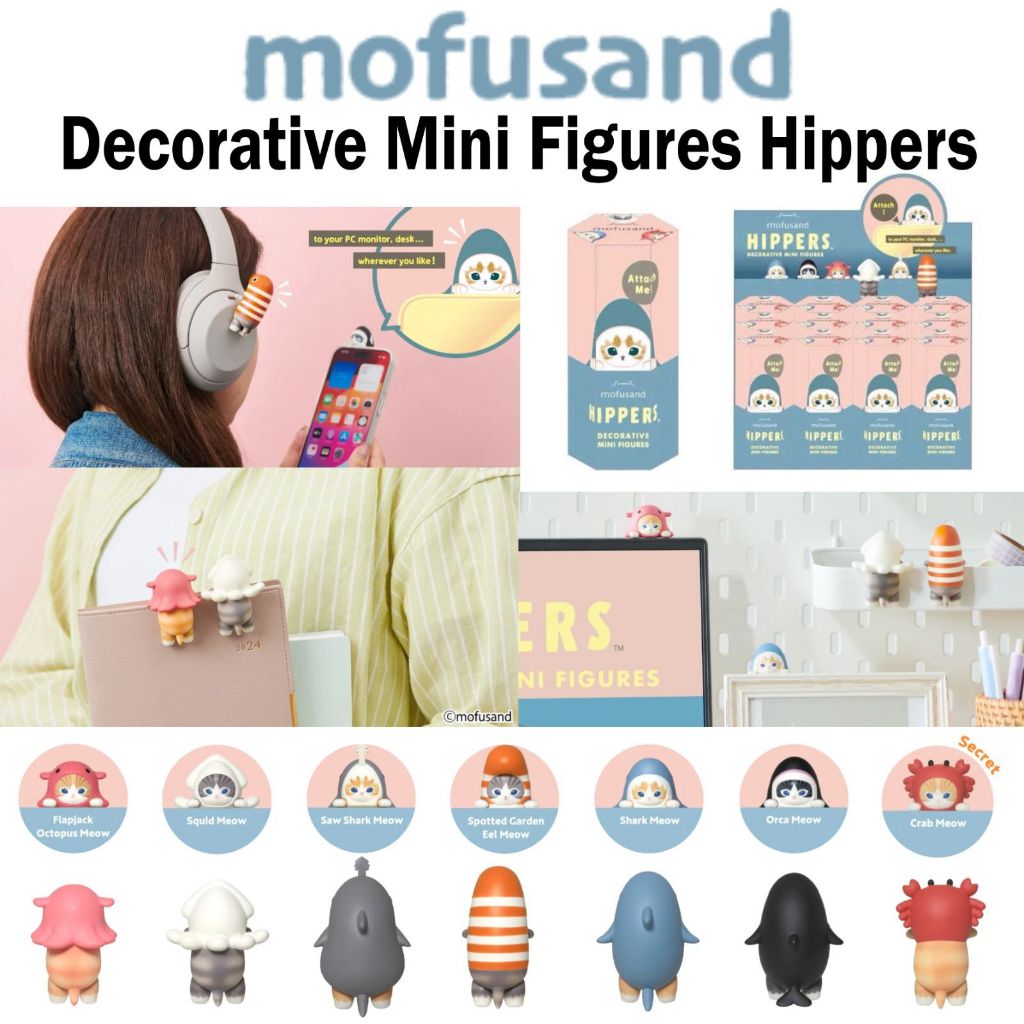 Mofusand,capybara Hippers Sonny Angel Decorative Mini Figures Figure ...