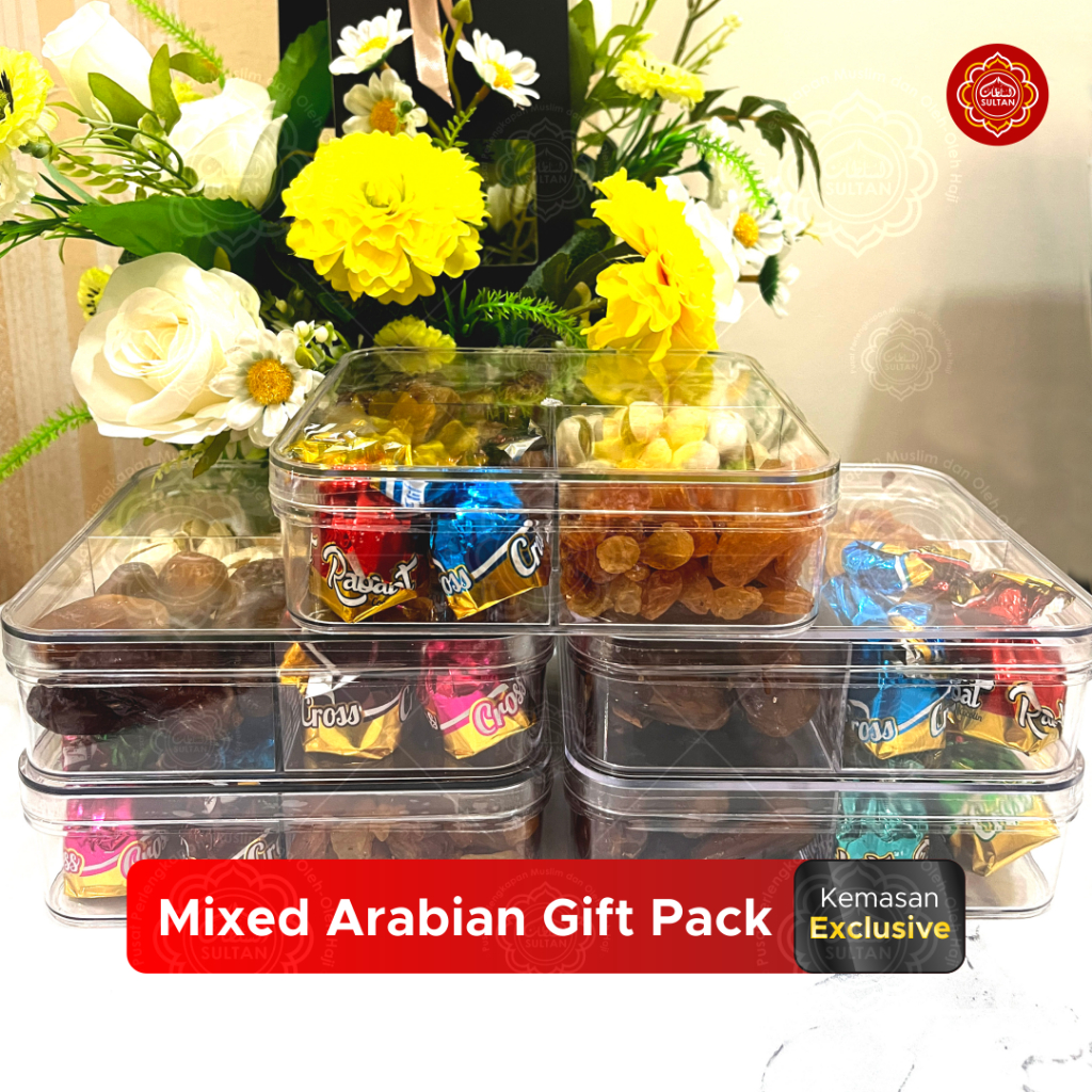 Premium Mixed Arabian Exclusive Gift Pack Hajj Umrah Package | Shopee ...