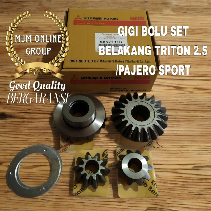 Sponge gear set Pinion gear front axle Triton 2.5 cc / Pajero Sport ...