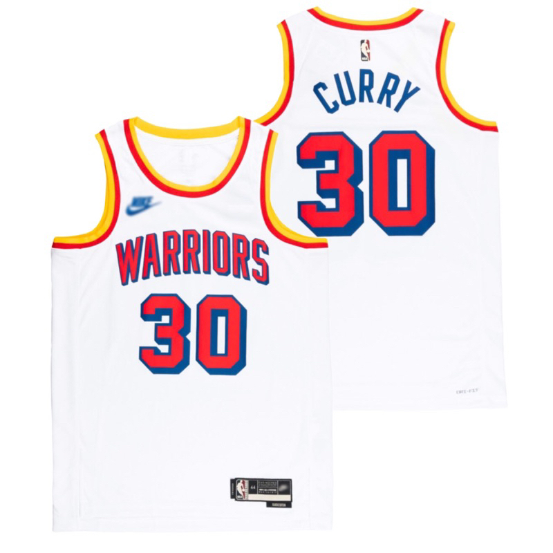 PUTIH Basketball JERSEY GSW GOLDEN STATE WARRIORS 30 STEPHEN CURRY ...