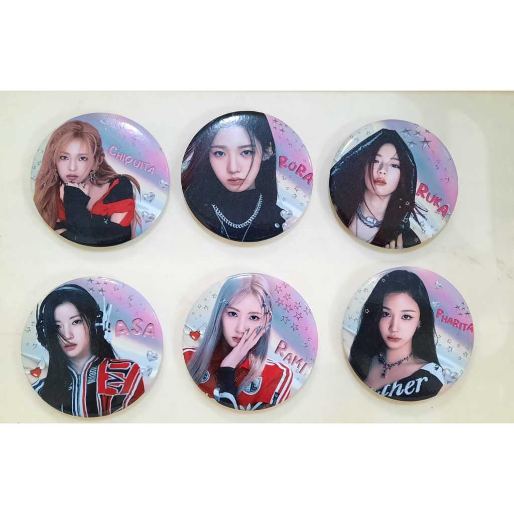 Freebies Kpop PIN BROS BABYMONSTER/Freebies Kpop PIN BABYMONSTER safety ...