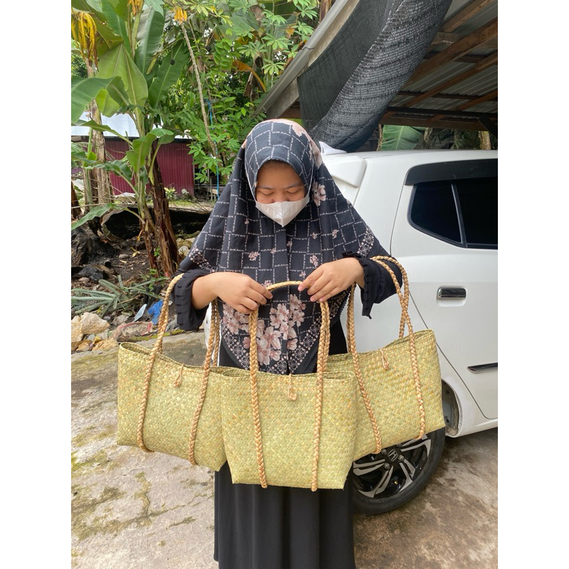 Purun Hani Bag | Shoulder Strap | Rattannatural | Shopee Malaysia