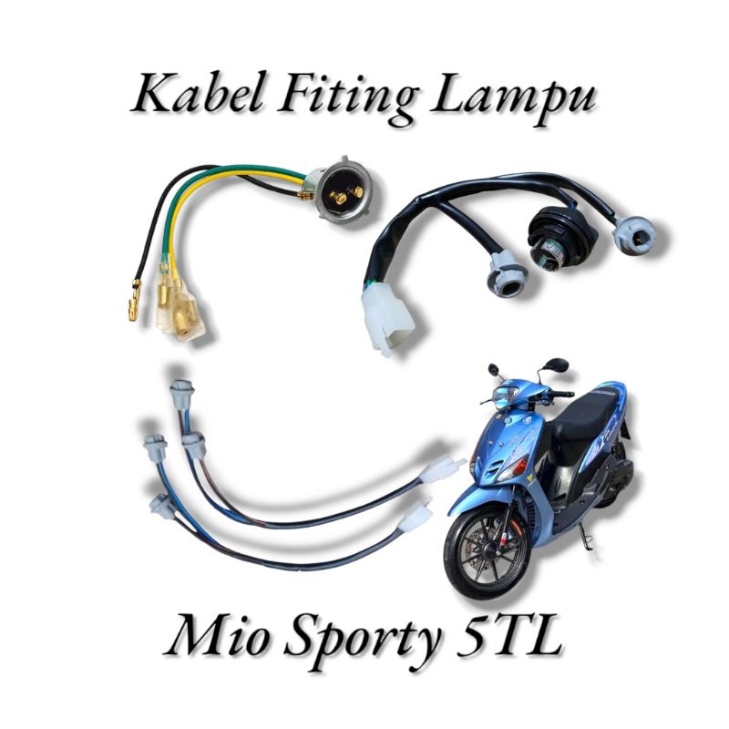 Mio SPORTY FULLSET FLAT LIGHTS CABLE | Shopee Malaysia
