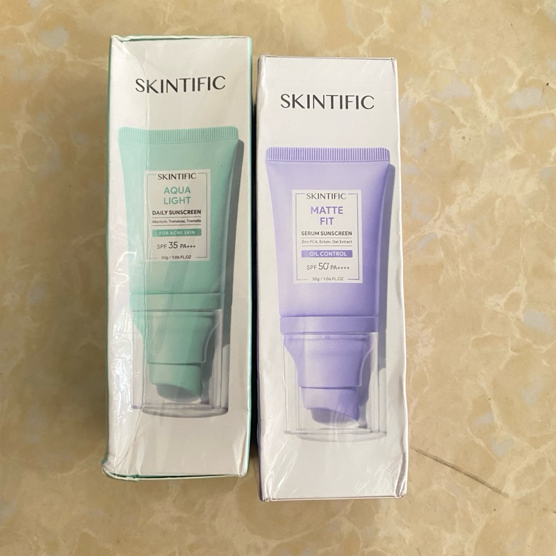 Skintific SUNSCREEN Aqua Light/Matte Fit 30mL | Shopee Malaysia