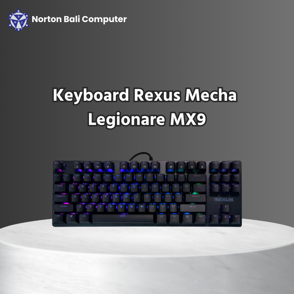 Rexus Mechanical Legionare MX9 TKL RGB Gaming Keyboard | Shopee Malaysia