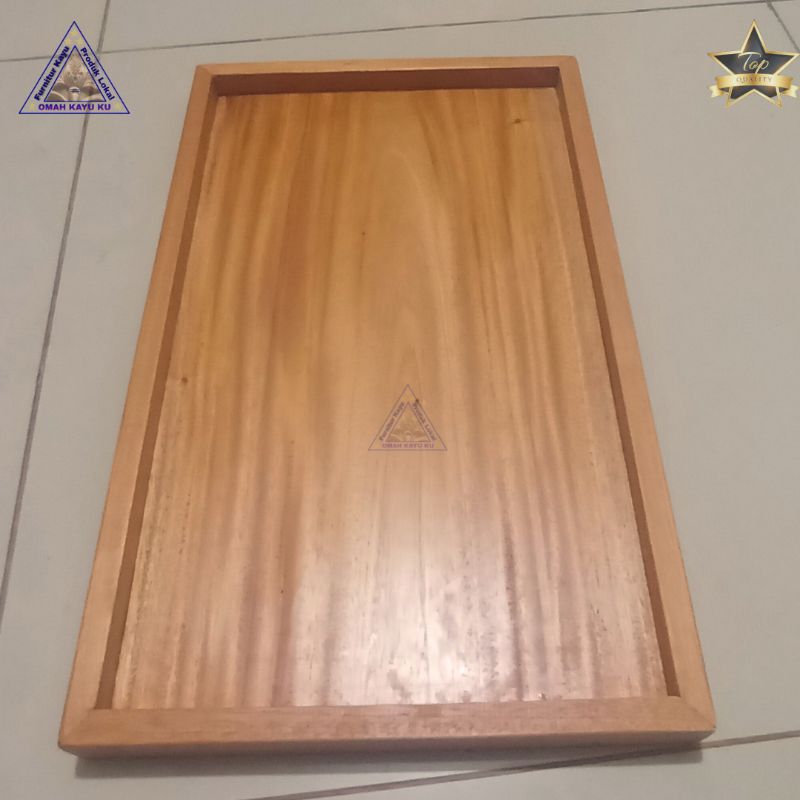 KAYU Premium WOODEN TRAY/JUMBO TRAY flat without holes, WOODENTRAY ...