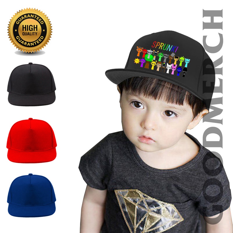 Newest SPRUNKI INCREDIBOX SPRUNKI CHILDREN'S SNAPBACK HAT | Shopee Malaysia