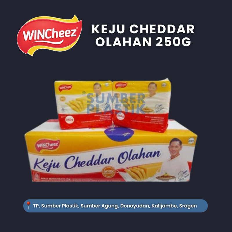 Wincheez Processed Cheddar Cheese 250g | Shopee Malaysia