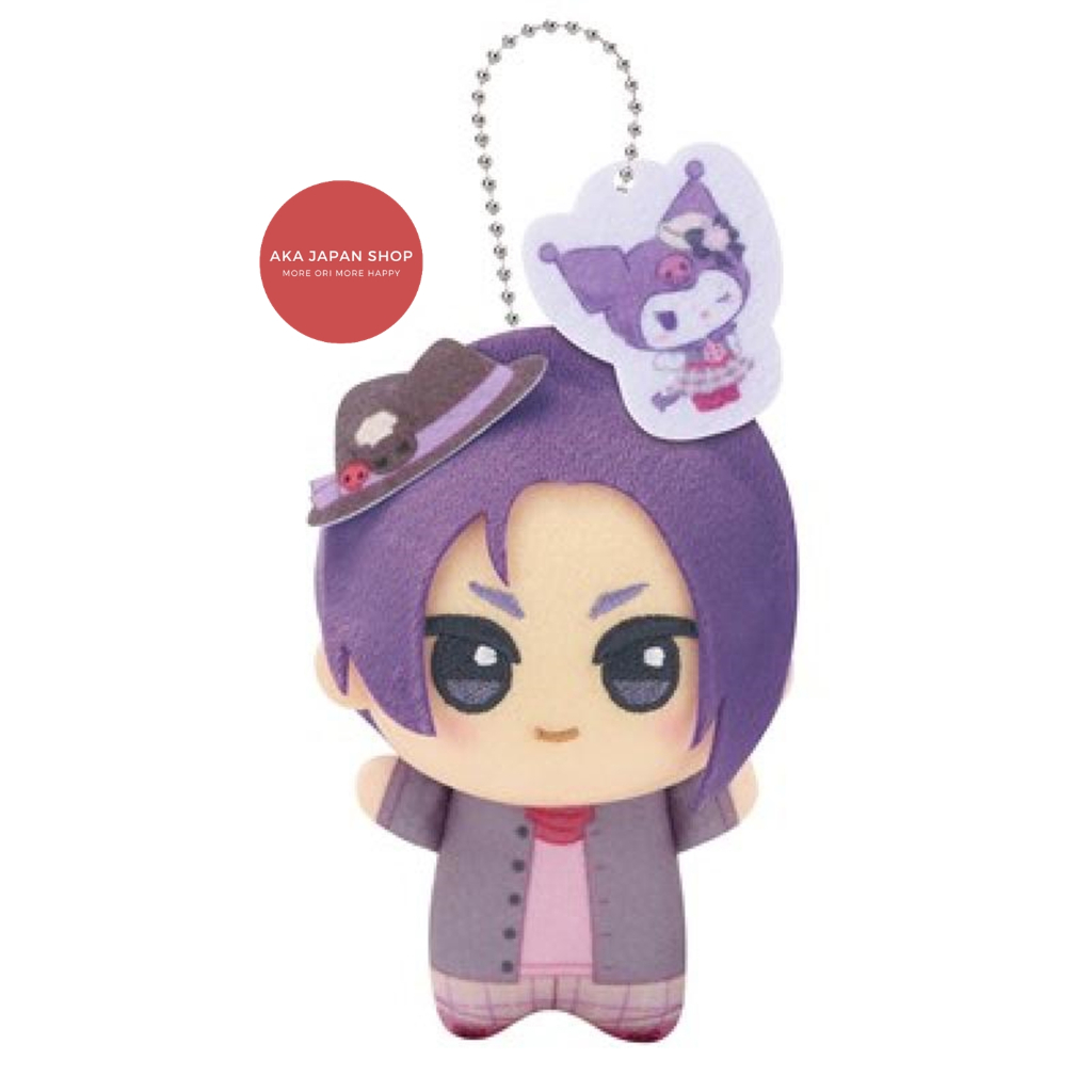 Blue Lock Bluelock x Sanrio 2 Chibigurumi Plushie Mascot Kuromi Mikage ...