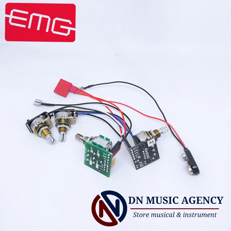 Preamp bass EMG bts control onboard original USA | Shopee Malaysia