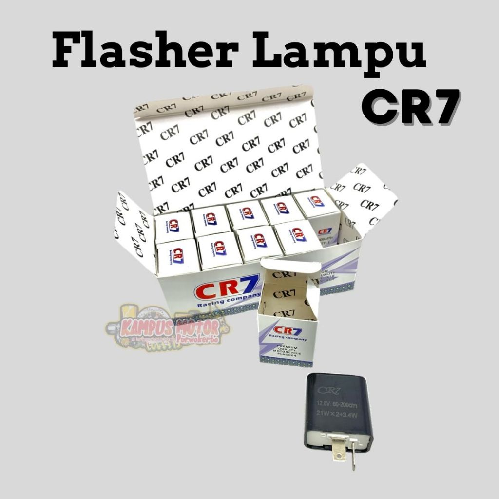 Flasher CR7 Suit | Cr7 universal penny flasher relay | Shopee Malaysia