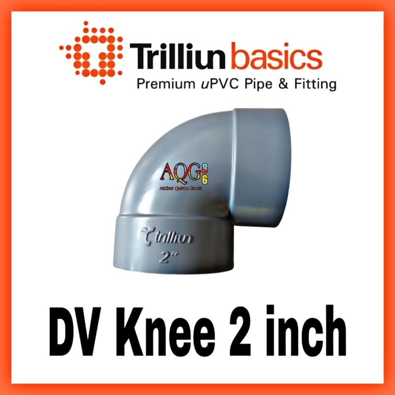Pvc KNEE 2" TRILLION BASICS - ELBOW 2 INCH WATER PIPE CONNECTION ...