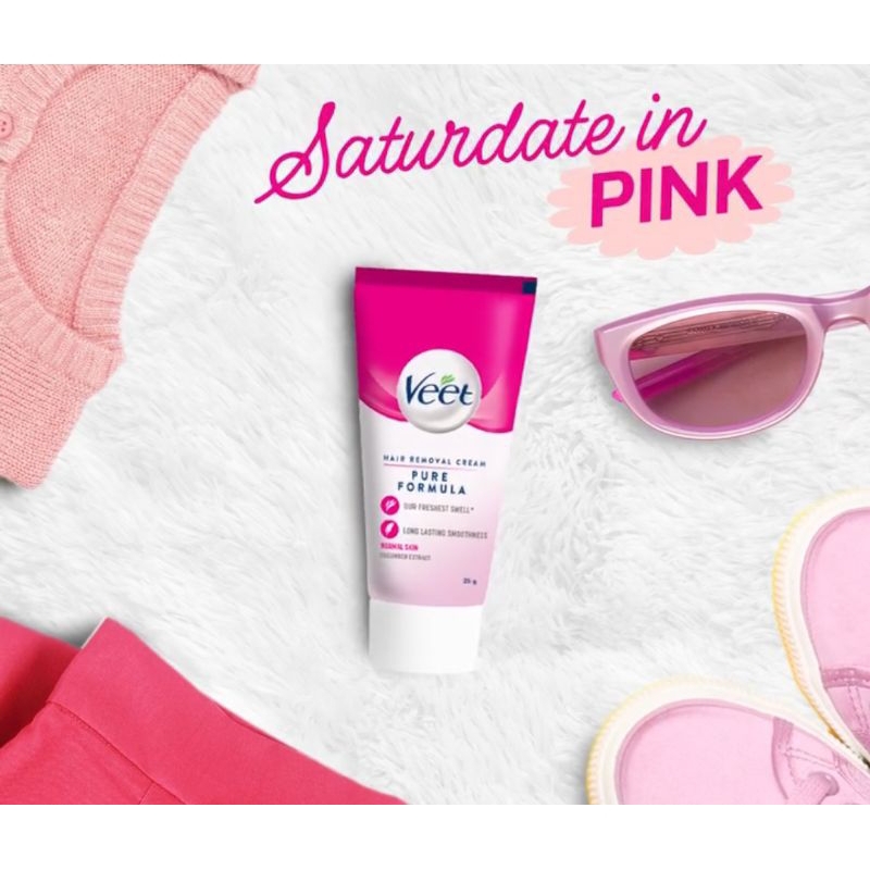 Veet hair removal cream hair removal 25gr&60gr (non box) | Shopee Malaysia