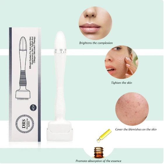 Derma Roller Stamp DRS140A Adjustable Needle Length Microneedle Anti ...