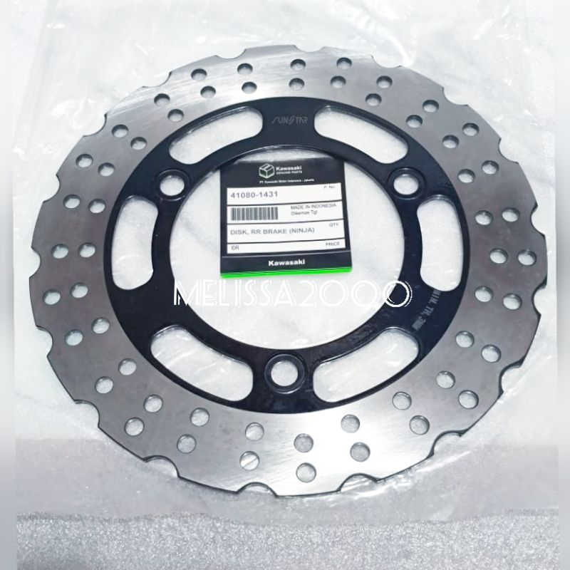 LOKAL Disc PLATE (DISK NON ABS) REAR KAWASAKI NINJA 250 KARBU NINJA 250 ...