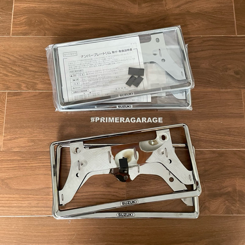 Original Suzuki JDM Plate Frame SGP Brand New / Original Suzuki ...