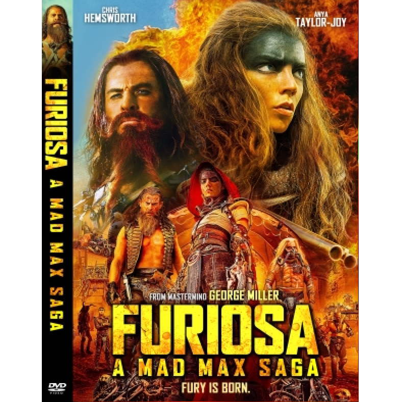 Cassette DVD Movie Box Office: Furiosa A Mad Max Saga (2024) | Shopee ...