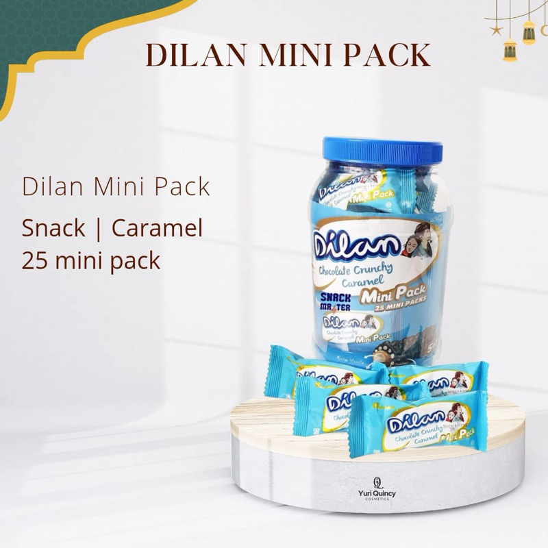 (Ready)Dilan Jar contains 25 pcs / Dilan chocolate crunchy caramel ...