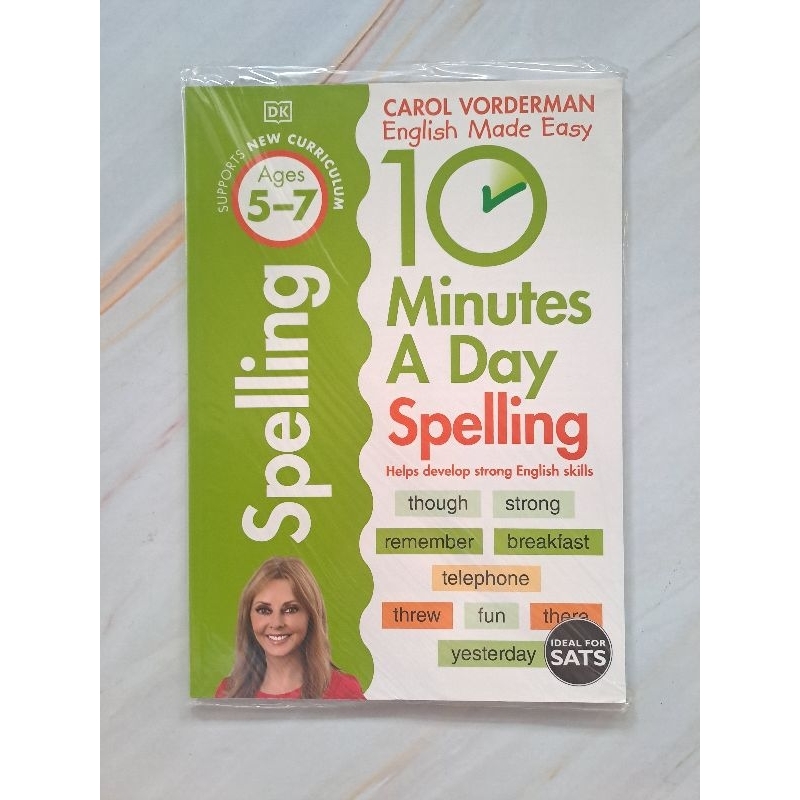 Original DK 10 minutes a day spelling | Shopee Malaysia