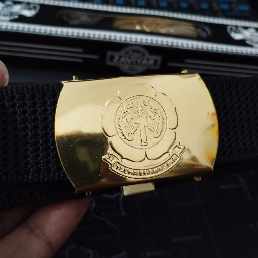 Brass firefighter belt / firefighter buckle belt [original photo ...