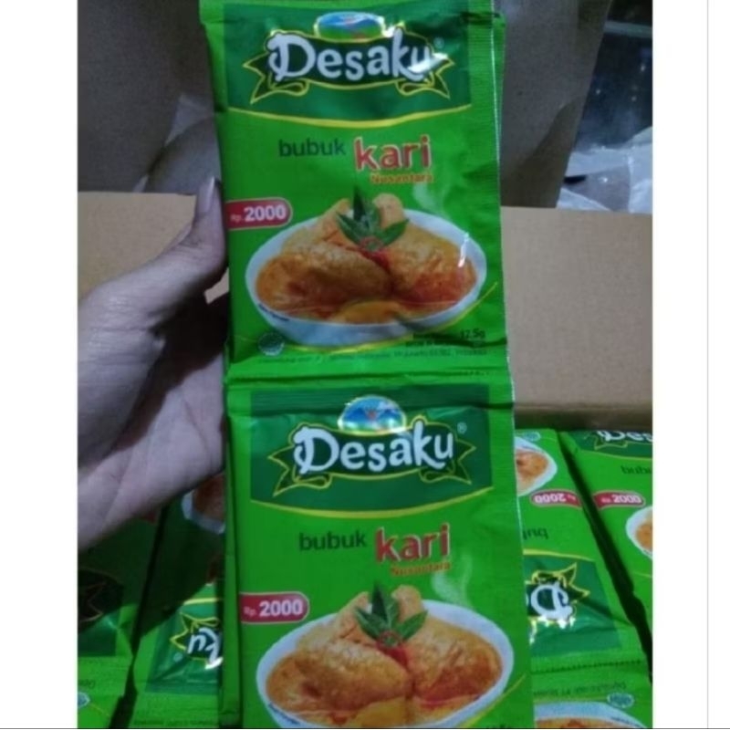 Desaku CURRY POWDER PER PLAN CONTAINS 10X12,5 GRAM | Shopee Malaysia