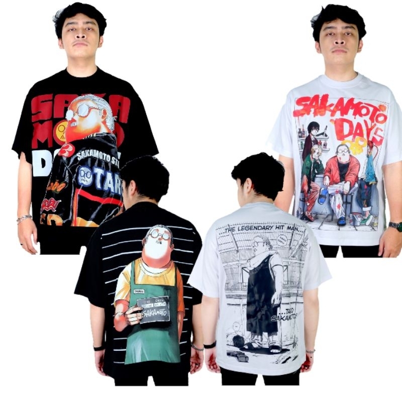 Kaos SAKAMOTO DAYS ANIME MANGA CARTOON BAJU ANIME BAJU SAKAMOTO DAYS ...