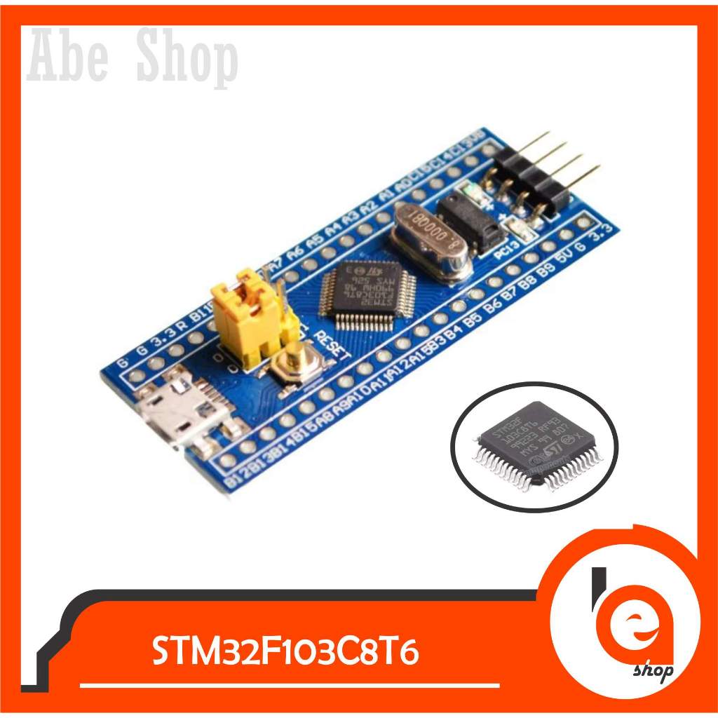 Stm32f103c8t6 ARM Stm32 Minimum System Board Module ARM Cortex M3 Microcontroller Board | Shopee ...