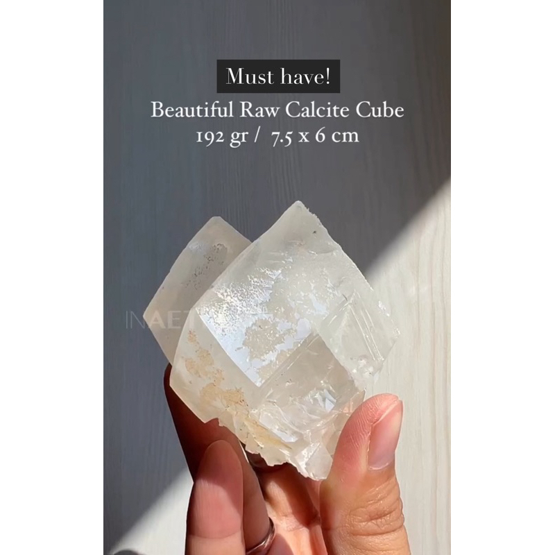 Special Cube Calcite Natural Crystal Stone Natural Stone for Crystal ...