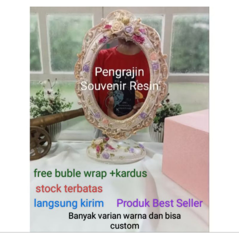 Alya Hinge Mirror/Aesthetic Mirror | Shopee Malaysia