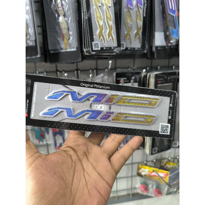 Yamaha mio ptitanium body emblem | Shopee Malaysia