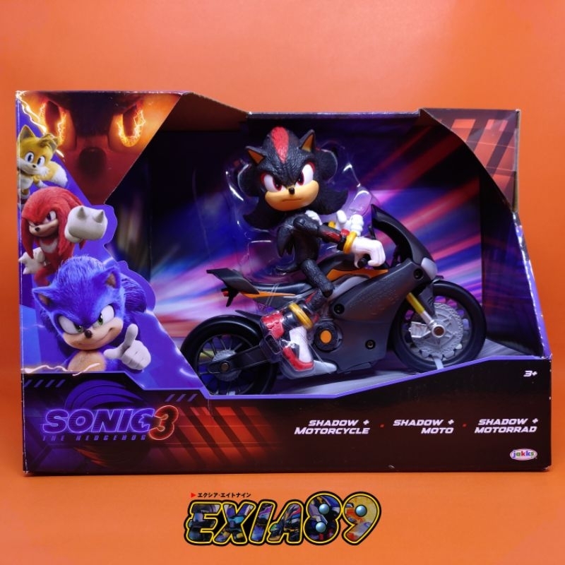 Sonic The Hedgehog 3 Movie 5-Inch Articulated Action Figure - Shadow ...